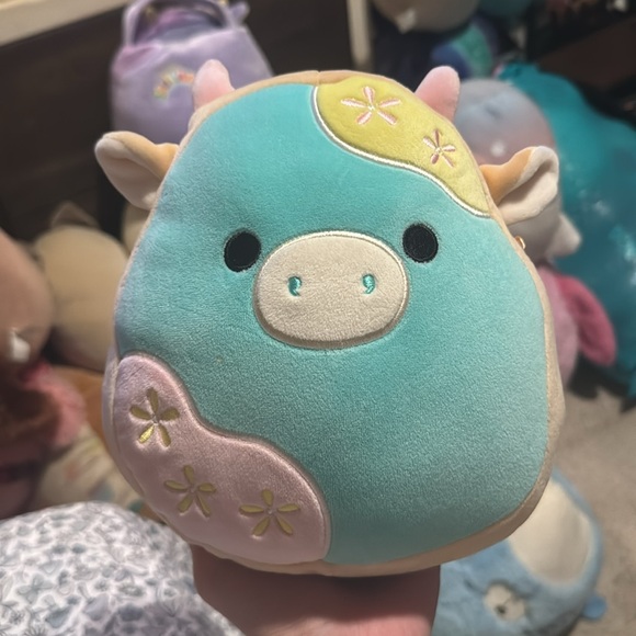 Squishmallows | Toys | Cornelius Cookie Cow Squishmallow Nwt | Poshmark